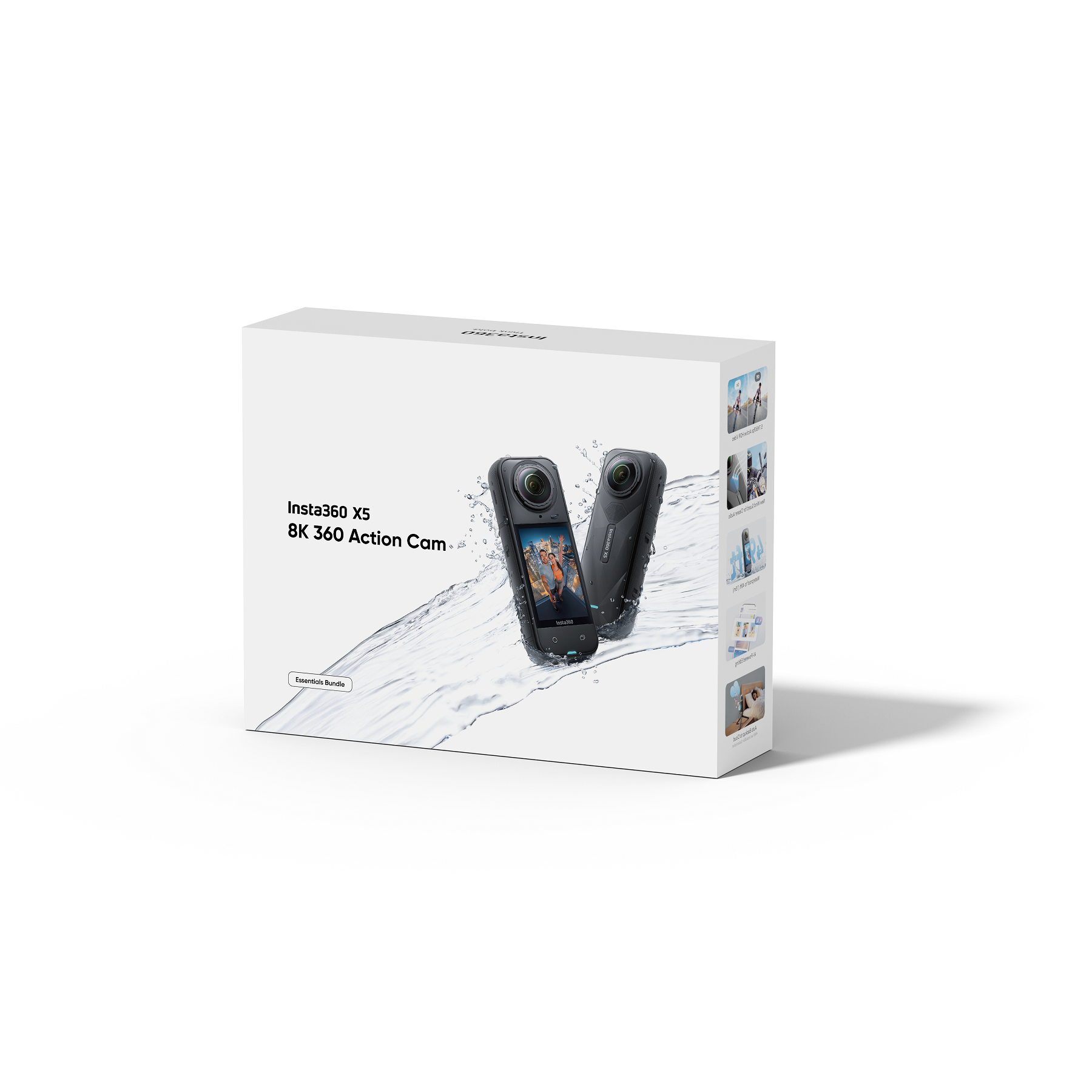 INSTA360 X5 Essentials Bundle Aksiyon Kamerası Siyah Fiyat & Özellik | MediaMarkt
