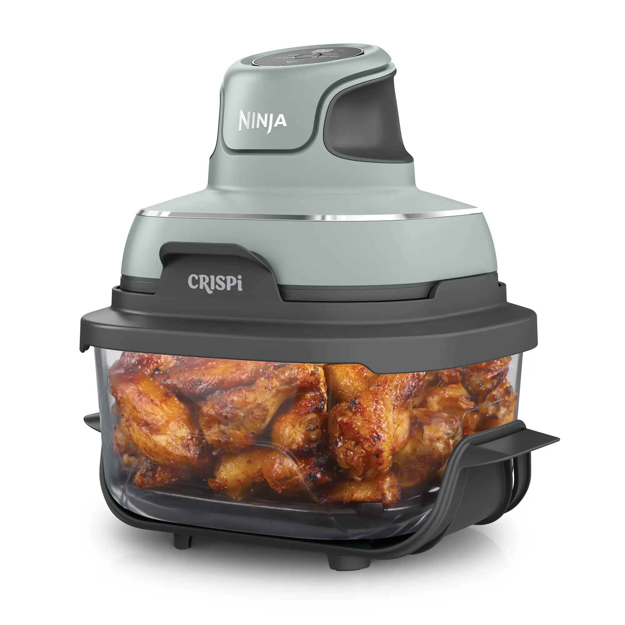 NINJA FN101EUSG Crispi 4in1 Hordozható Airfryer | Zöld | MediaMarkt