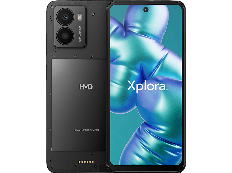 HMD Fusion X1, Smartphone für Kinder, 128 GB, Noir, Dual SIM | MediaMarkt