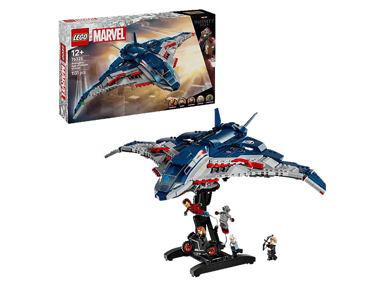 LEGO Super Heroes 76325 Avengers: Age of Ultron Quinjet Bausatz ...