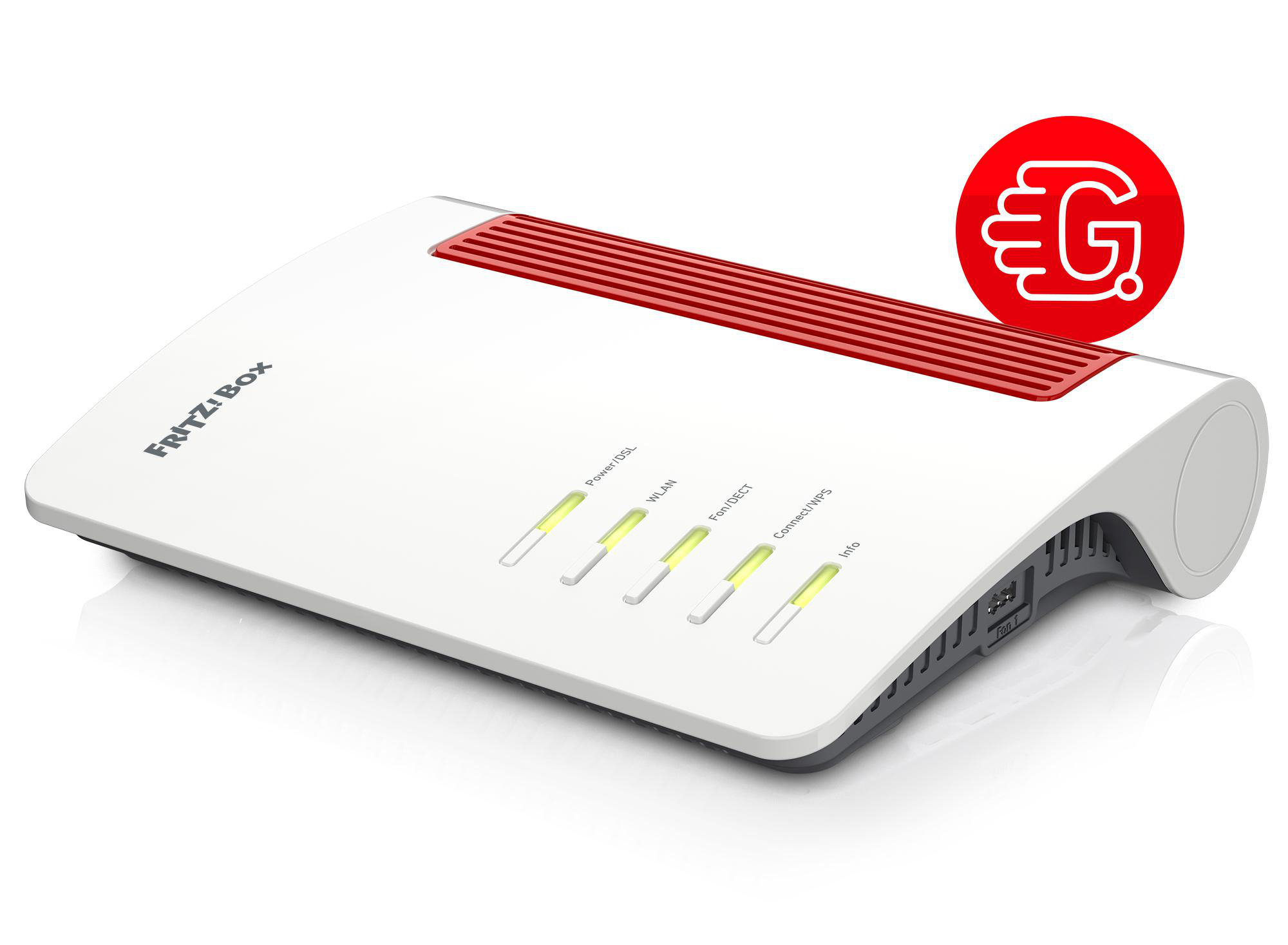 AVM FRITZ!Box 7682, (Wi-Fi 7) WLAN Mesh VDSL und G.fast Router 6960 ...