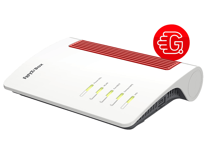 AVM FRITZ!Box 7682, (Wi-Fi 7) WLAN Mesh VDSL und G.fast Router 6960 ...