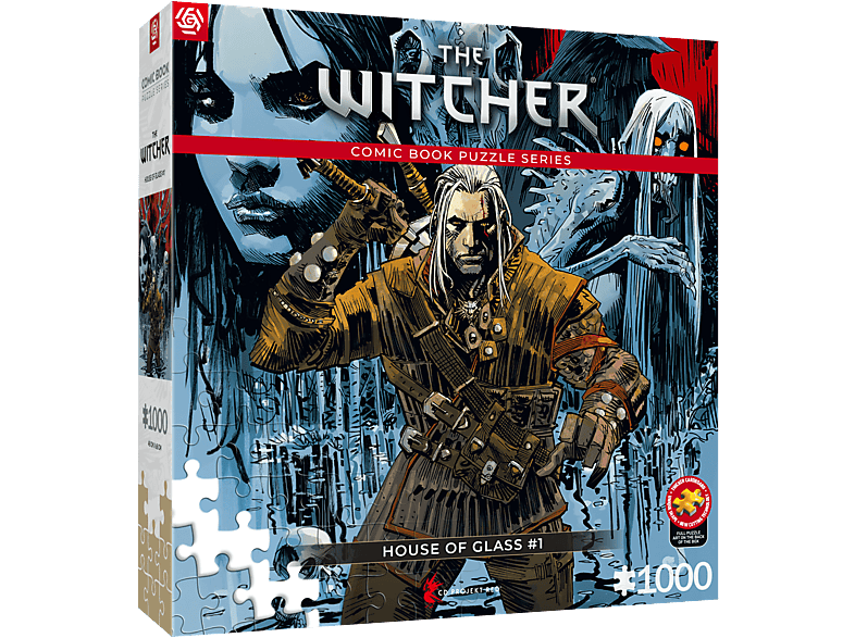 Comic Book Puzzle Series: The Witcher | House Of Glass 1000 db-os ...