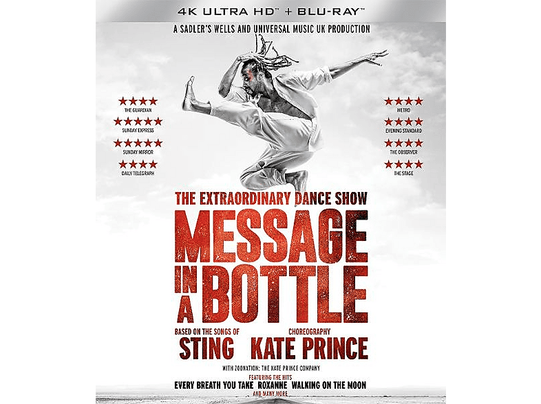 Cast Of Message In A Bottle | Message In A Bottle (BR/BD50) - (4K Ultra ...