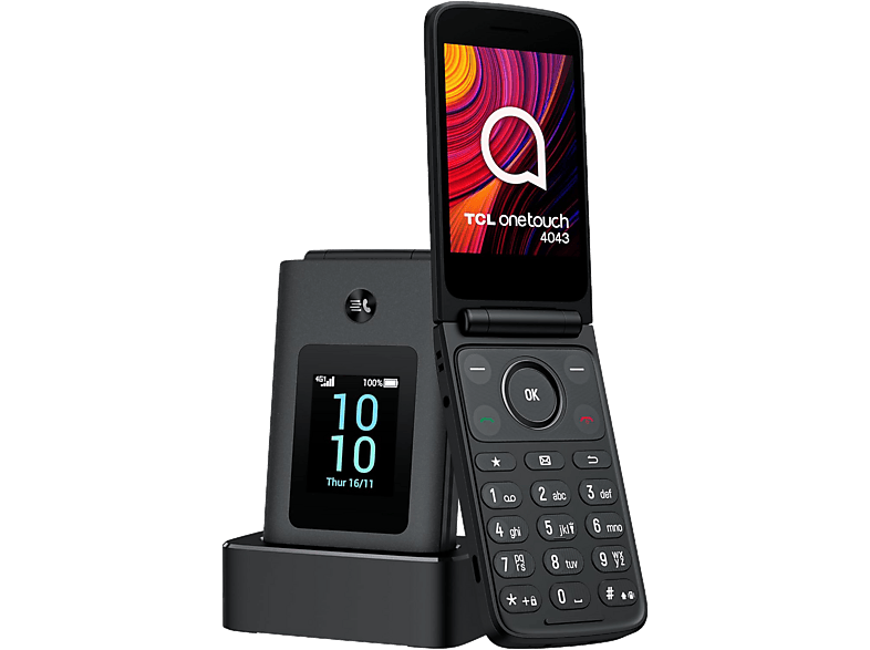 Móvil | TCL OneTouch 4043, Dark Night Grey, 4G, 128 MB, 1380 mAh, Dual ...