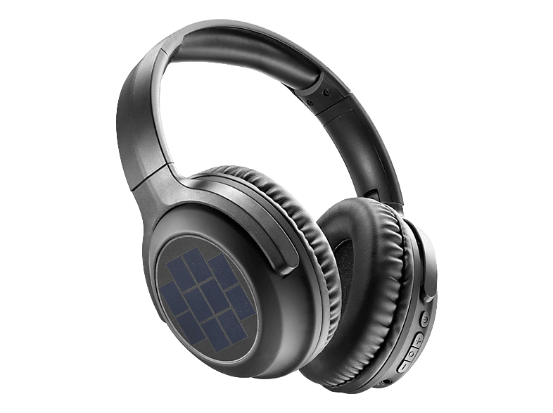 MUSIC SOUND Sunbeat Solar Charge, Over-ear Casques Bluetooth Noir ...