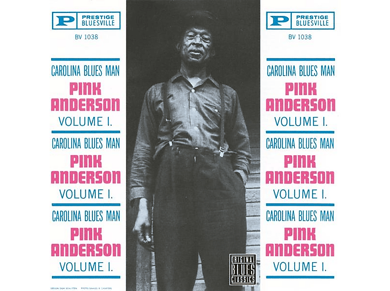 Pink Anderson | Vol. 1: Carolina Blues Man (Bluesville Acoustic Sounds ...