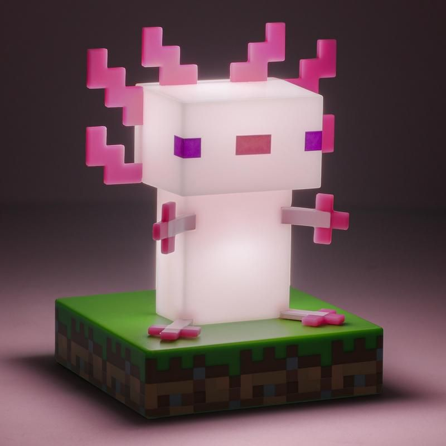 Minecraft Axolotl Icon Light Lampje | MediaMarkt