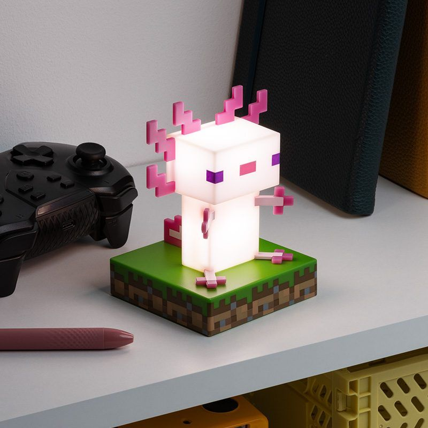 Minecraft Axolotl Icon Light Lampje | MediaMarkt