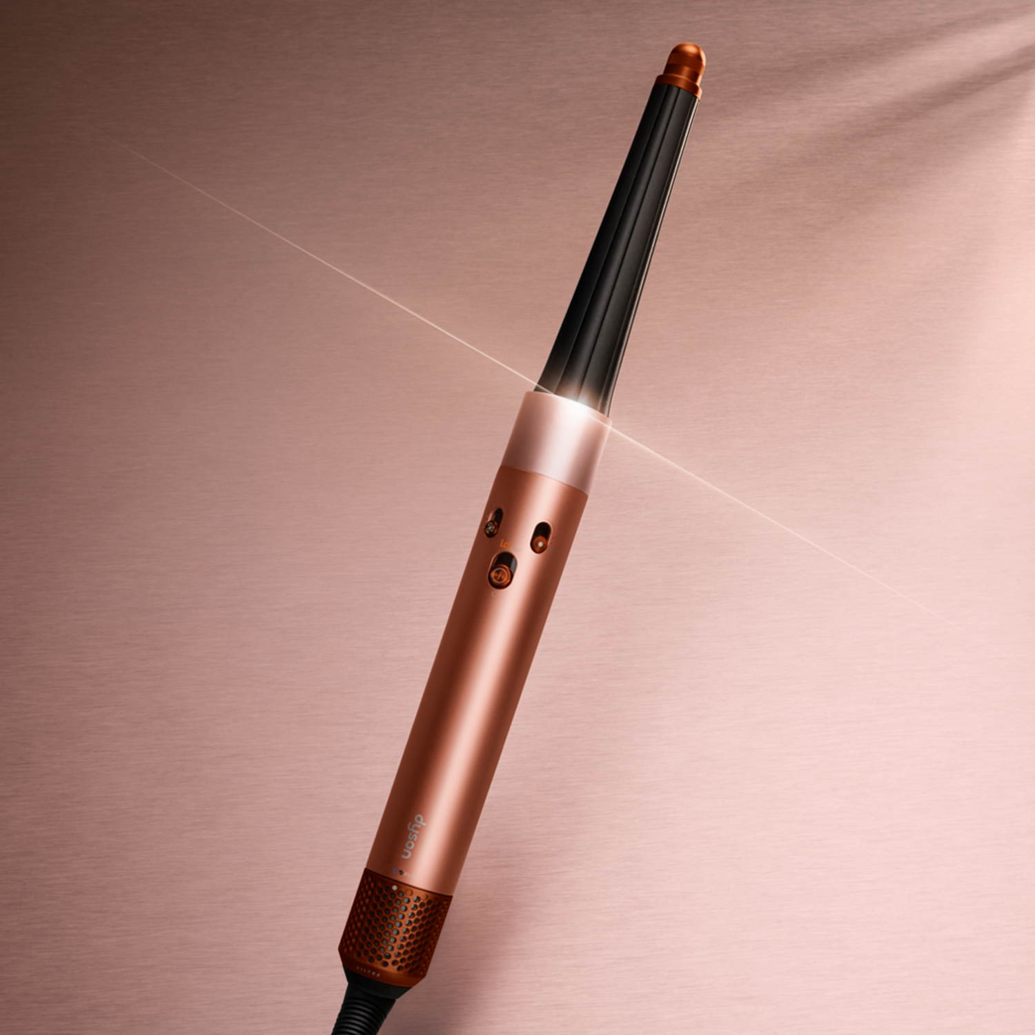 DYSON Airwrap ID Curly + Coily | Amber Silk Multistyler Roze | MediaMarkt
