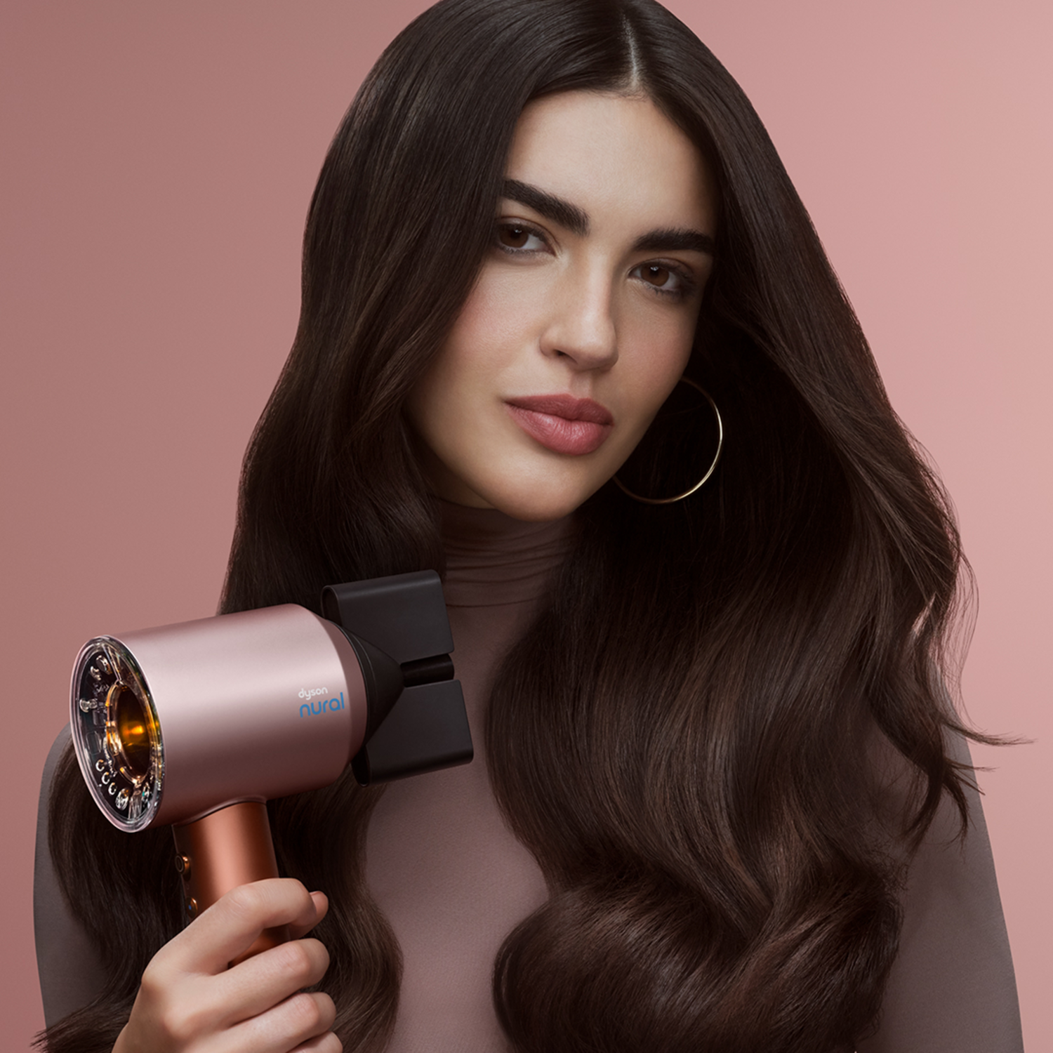 DYSON Supersonic Nural Curly + Coily | Amber Silk Föhn Roze kopen ...