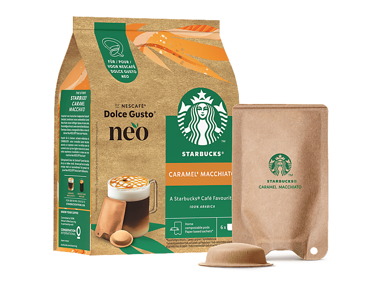 NESTLE NDG NEO SBUX CARAMEL MACCHIATO Koffiepads | MediaMarkt