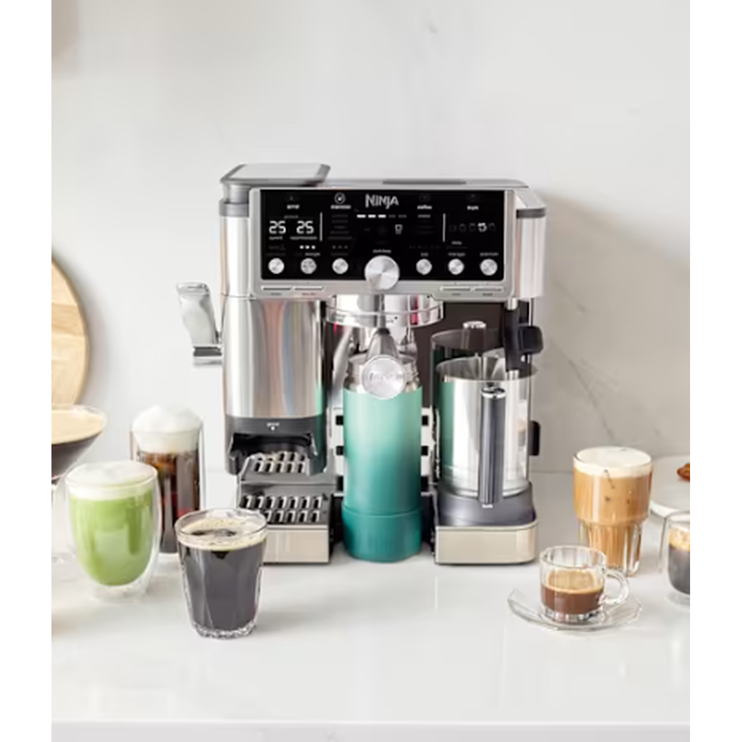 NINJA ES701 | Volautomatische espressomachine - Zilver | MediaMarkt