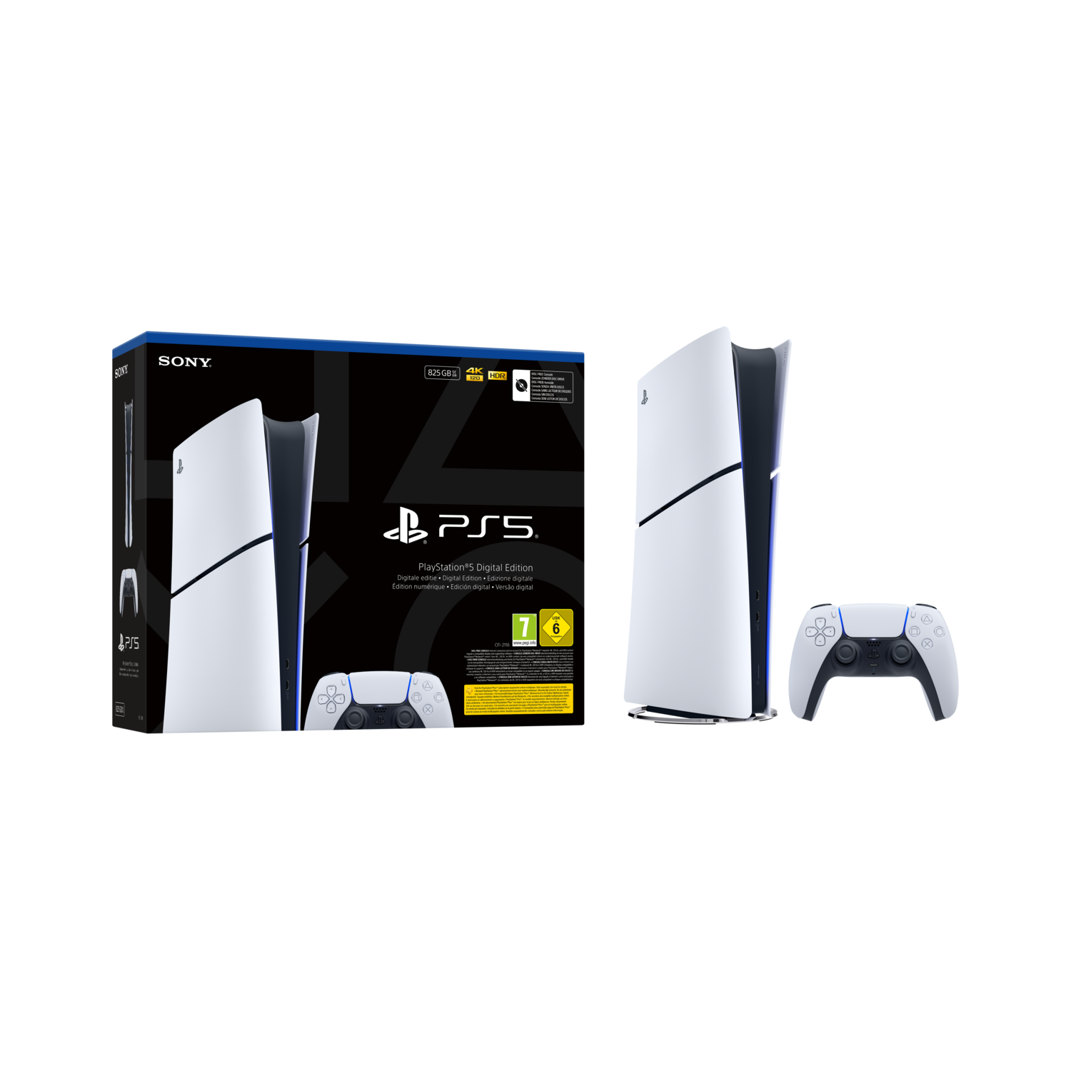 SONY PlayStation 5 spelconsole | Digital Edition 825 GB | MediaMarkt