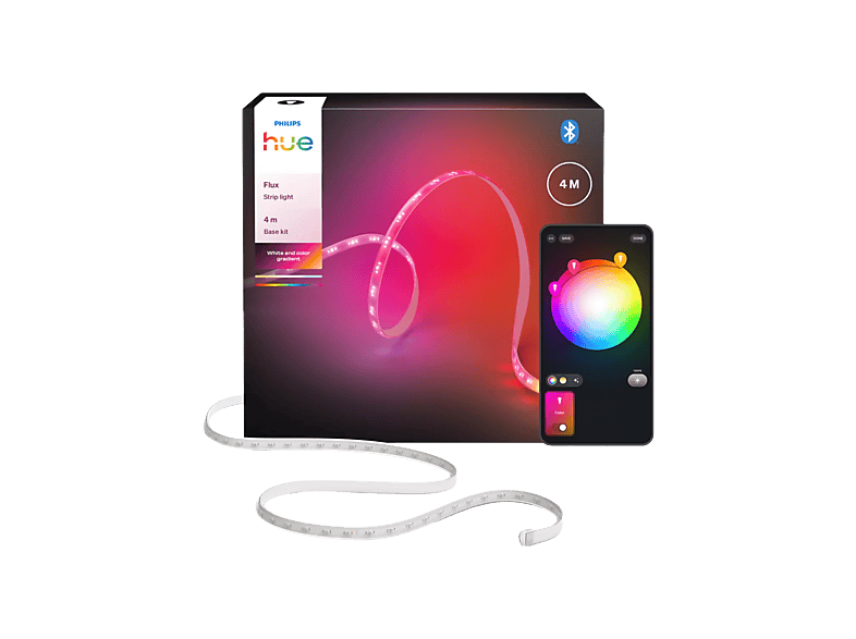 PHILIPS HUE Flux LED strip 4 m, Chromasync™ | technologie. Gekleurd en ...