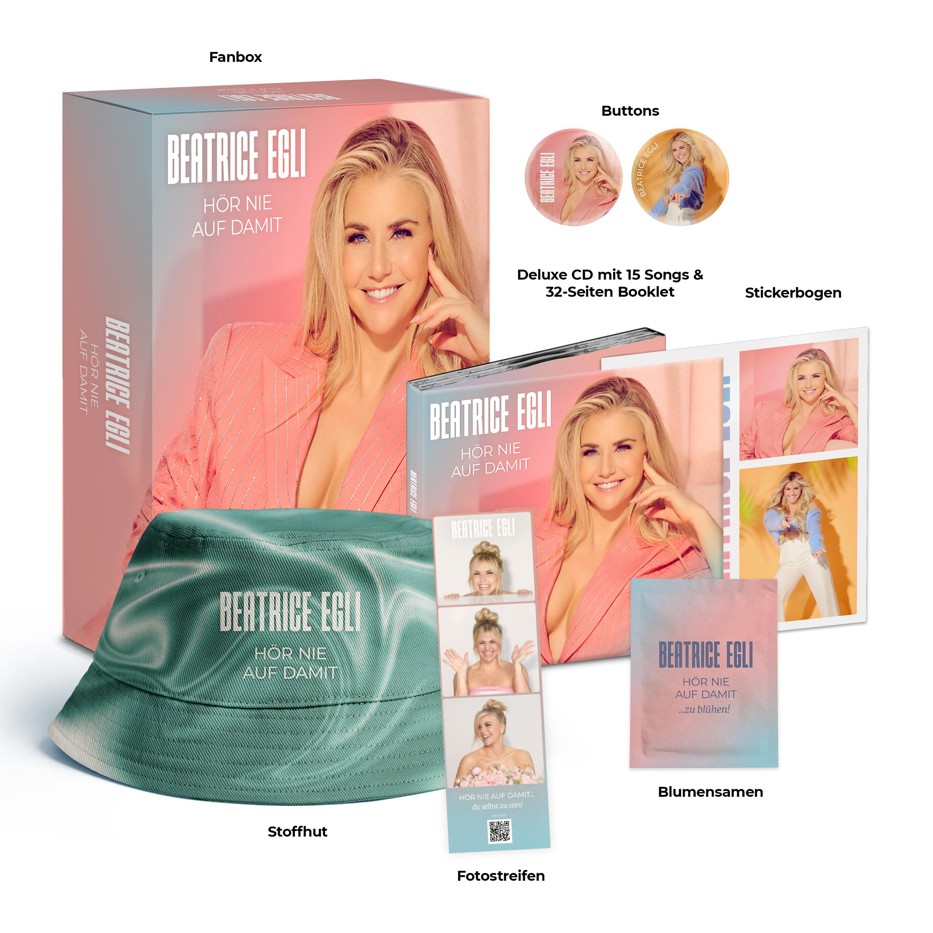 Beatrice Egli | Hör nie auf damit (Limitierte Fanbox) - (CD) | MediaMarkt