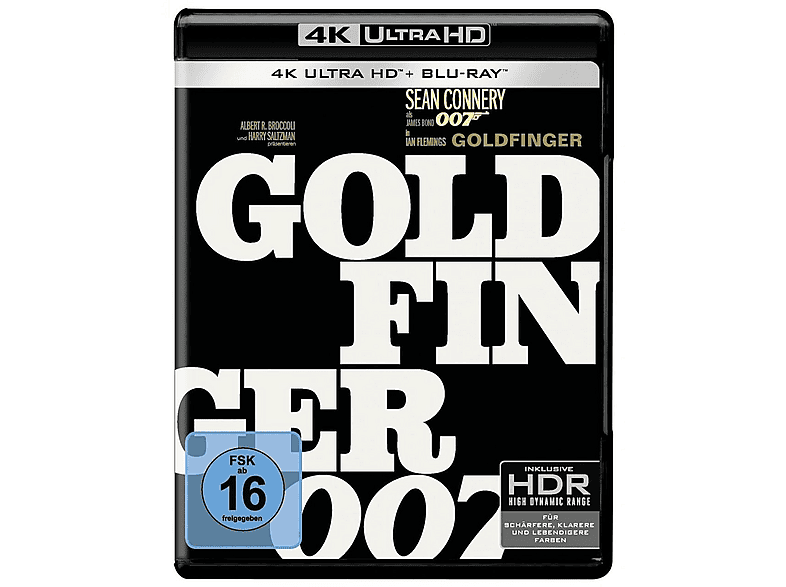 James Bond 007 | Goldfinger 4K Ultra HD Blu-ray + Blu-ray auf 4K Ultra HD Blu-ray + Blu-ray ...