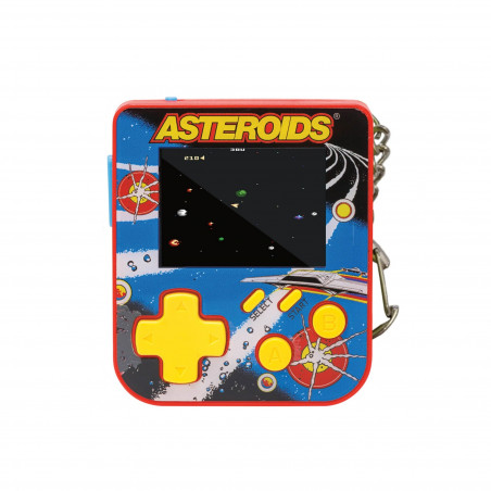 Consola retro portátil | Atari Super Micro Asteroids, Pantalla RB 2", 3 juegos: BurgerTime ...