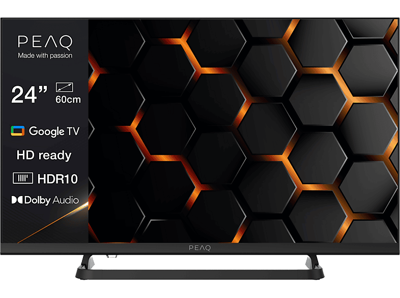 PEAQ PTV 24GH-5025C HD Ready , Smart Google TV, 12 V, 60 cm | MediaMarkt