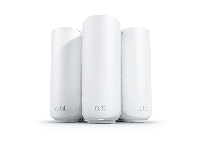 NETGEAR Orbi 370 Serie Dual-Band WiFi 7 Mesh Router-Repeater Set, 3er ...