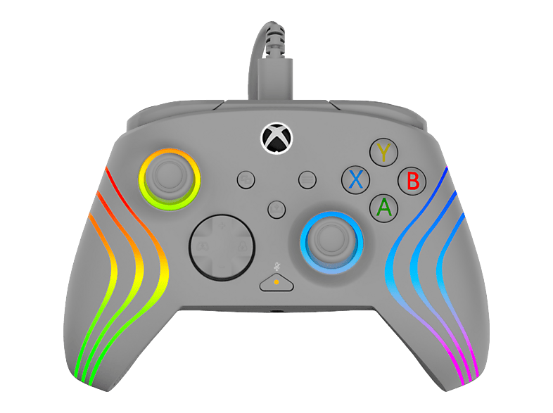 Mando Xbox | Turtle Beach Afterglow Wave, Xbox Series, Cable, Gris