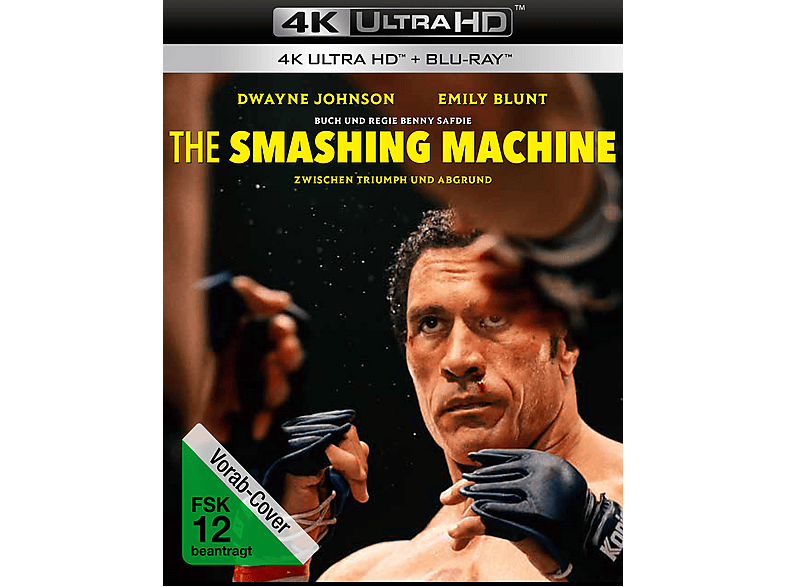 The Smashing Machine 4K Ultra HD Blu-ray + Blu-ray | MediaMarkt