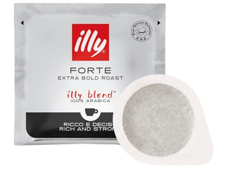 ILLY Forte E.S.E. Kaffeepads 200 Stück, 1.4 kg, Kompatibles System: Espressomaschinen | MediaMarkt
