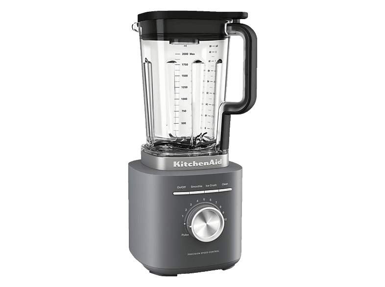 KITCHENAID 2 L Pure Power Standmixer Standmixer Dunkelgrau (1700 Watt ...