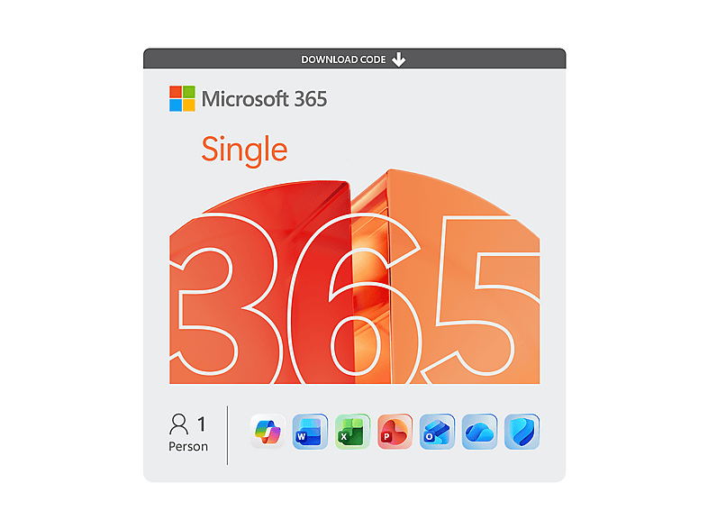 Microsoft 365 Single, 12 Monate für 1 Nutzer (5 Geräte), 1 TB ...