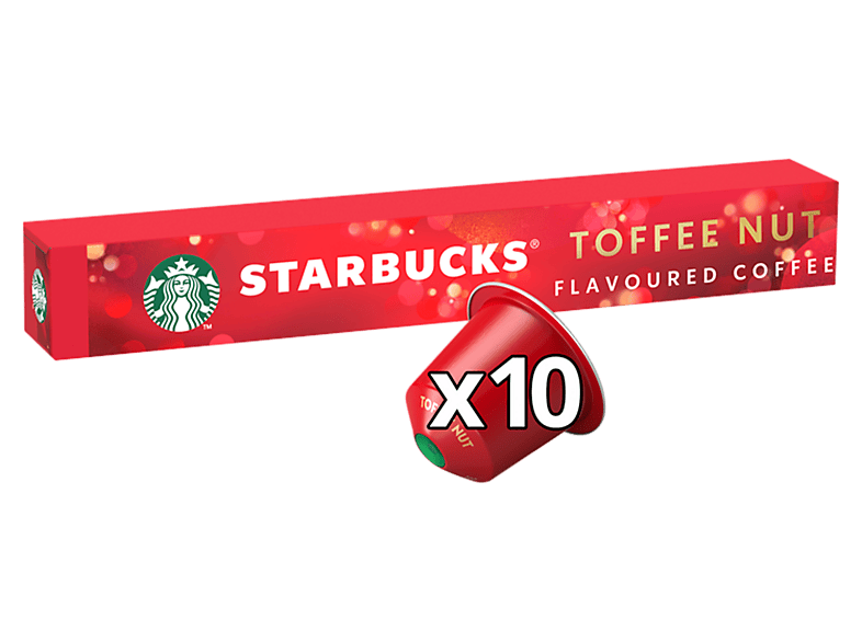 STARBUCKS Toffee Nut Kapseln, 10 Stück, Kompatibles System: Nespresso ...