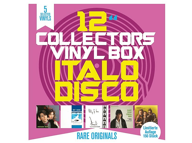 Diviacchi-brian Dalmini-the Managers | 12" Collector s Vinyl Box: Italo ...
