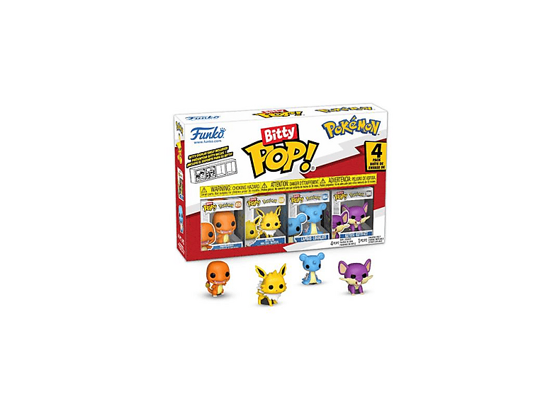FUNKO 15533 BITTY POP! POKEMON 4ER PACK 3 CM (Einzelartikel ...