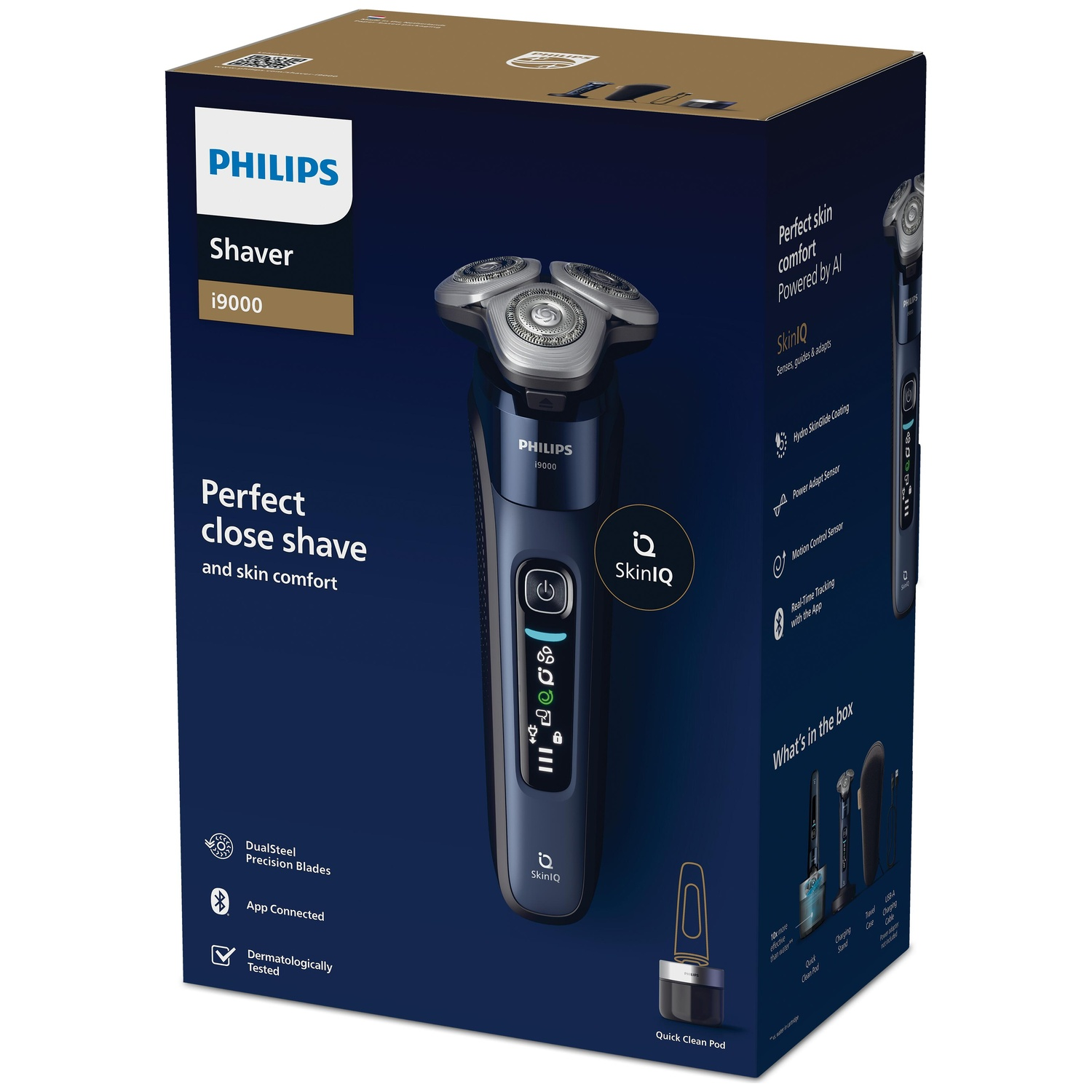 PHILIPS Shaver i9000 X9003/30 Scheerapparaat Blauw | MediaMarkt