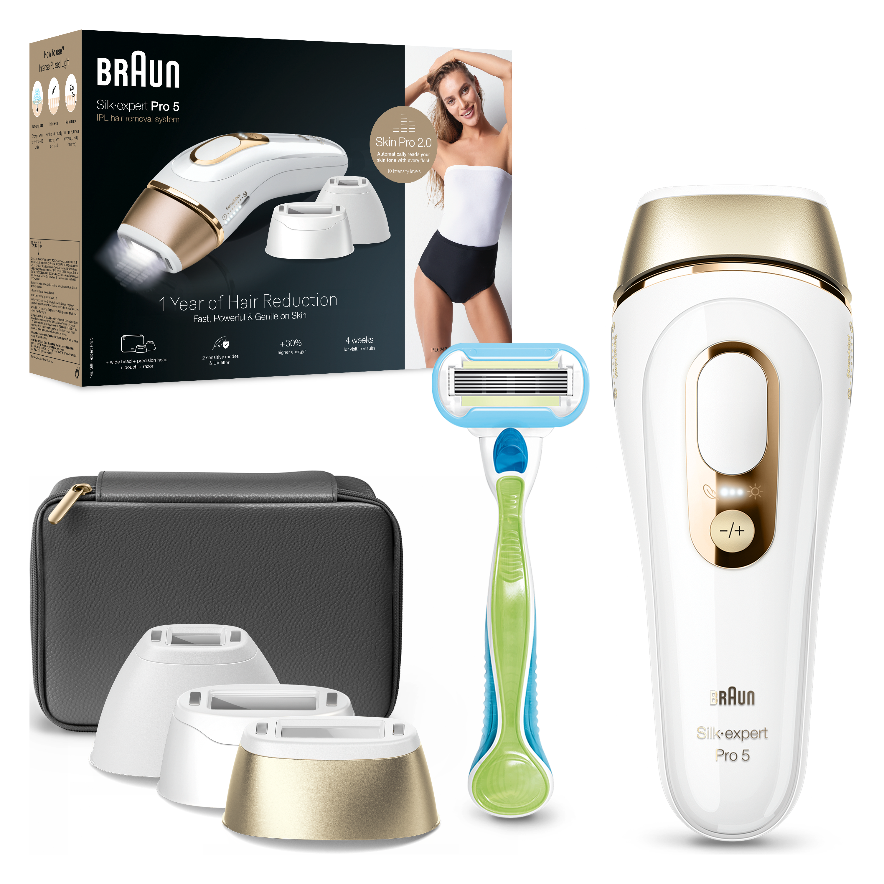 Depilator BRAUN IPL Silk-expert Pro 5 PL 5242 | MediaMarkt