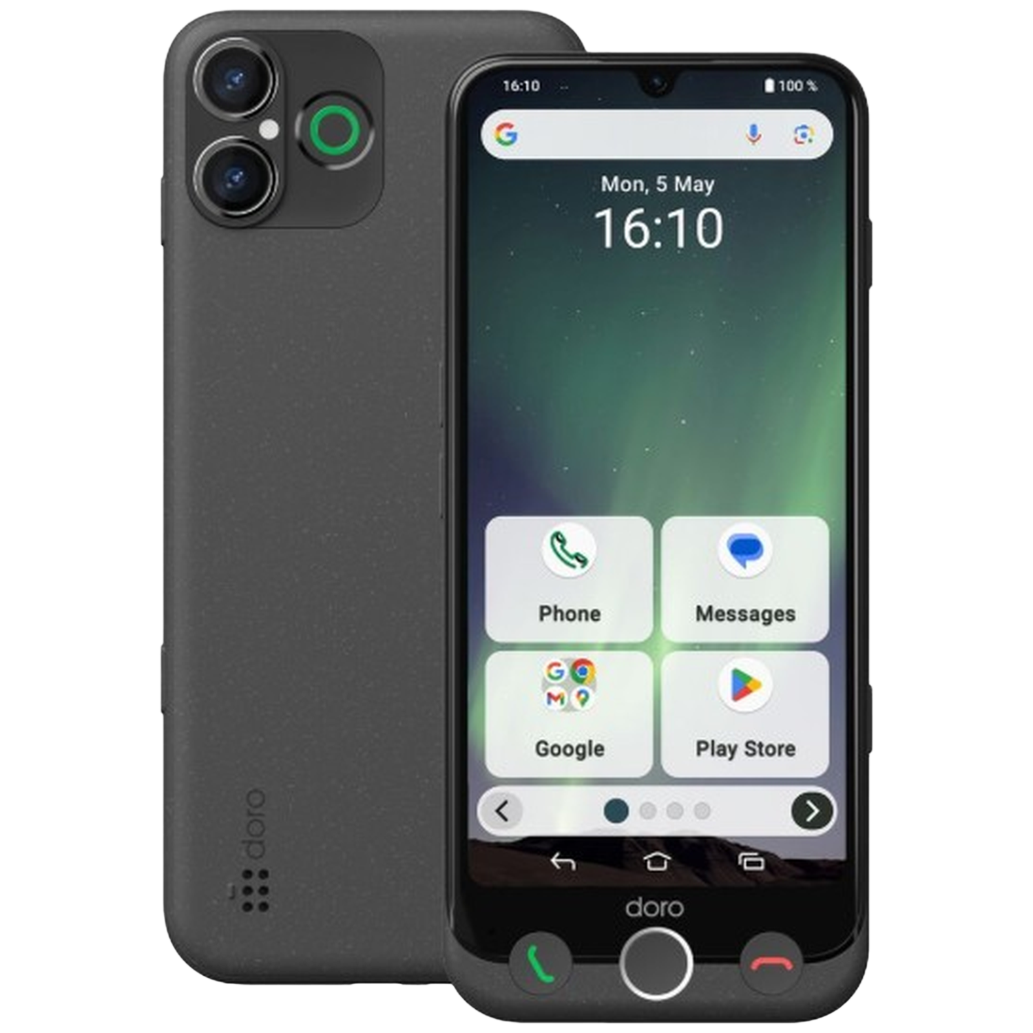 DORO Aurora A30 Senior 128 GB Graphite | 128 GB Grijs | MediaMarkt
