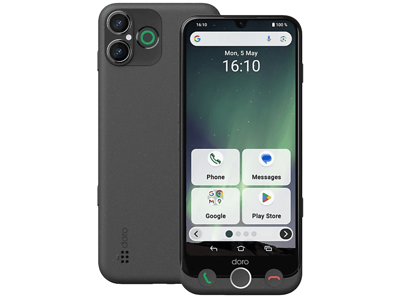 DORO Aurora A30 Senior 128 GB Graphite | 128 GB Grijs | MediaMarkt