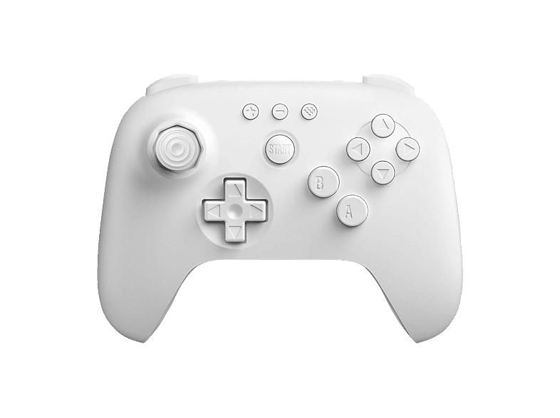 8BITDO 64 Pad weiß Gaming Controller Weiß für Nintendo Switch, Nintendo ...