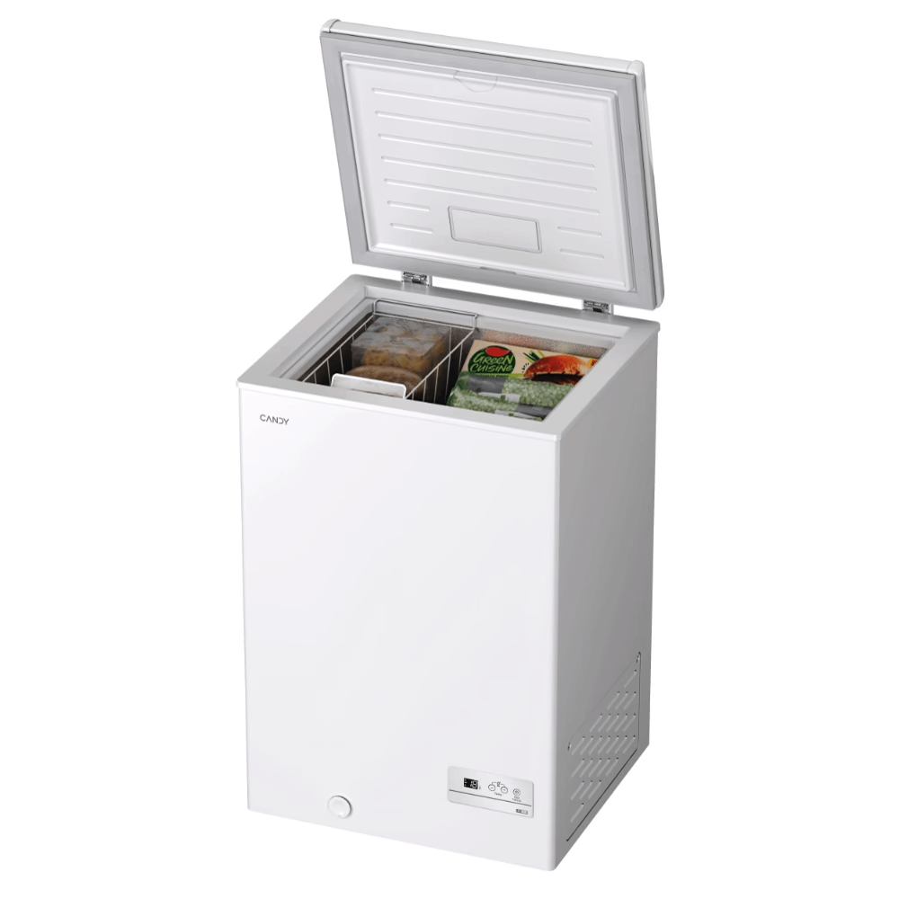 Congelador horizontal | Candy CHAE 1002E, 97L, Altura 84.5 cm, Cíclico ...