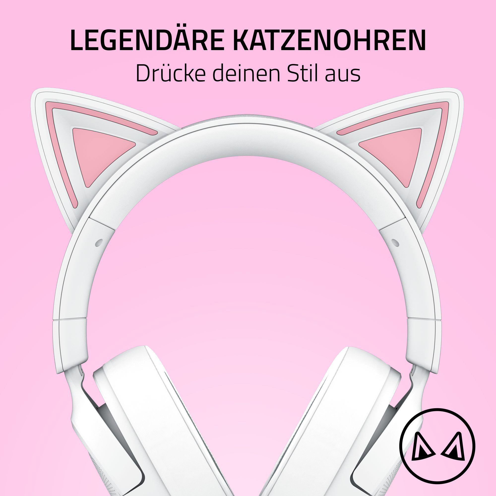 RAZER Kraken Kitty V3 X, Kabelgebundenes Kitty-Headset für PC-Gaming ...