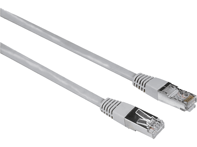 Cable de red | Hama RJ-45 CAT-5E STP, 1.5 metros, Gris | MediaMarkt