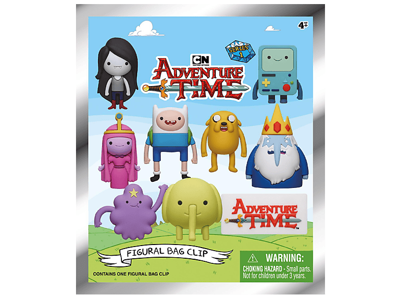 MONOGRAM Adventure Time 3D Foam Bag Clip-Taschenanhänger Series 1 ...