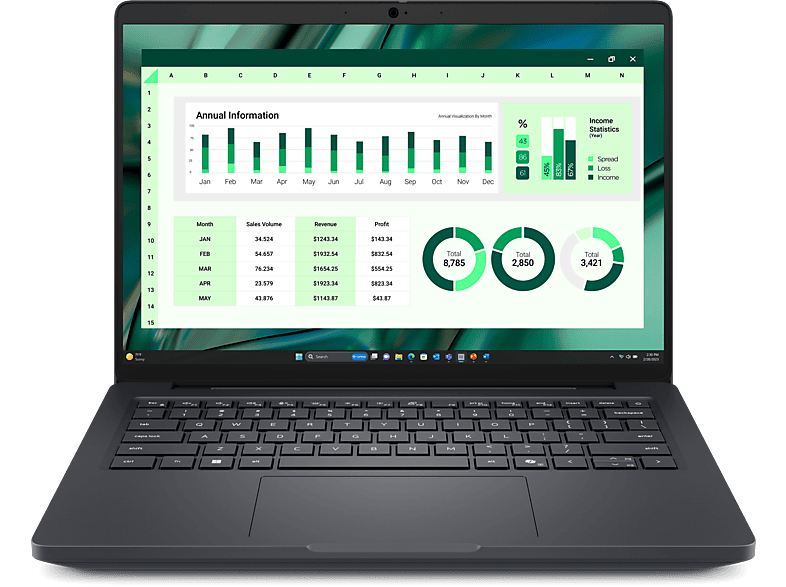 DELL | B2B MC14250 - 14 Zoll - Intel® Core™ Ultra 7 265H - 32 GB - 1 TB ...