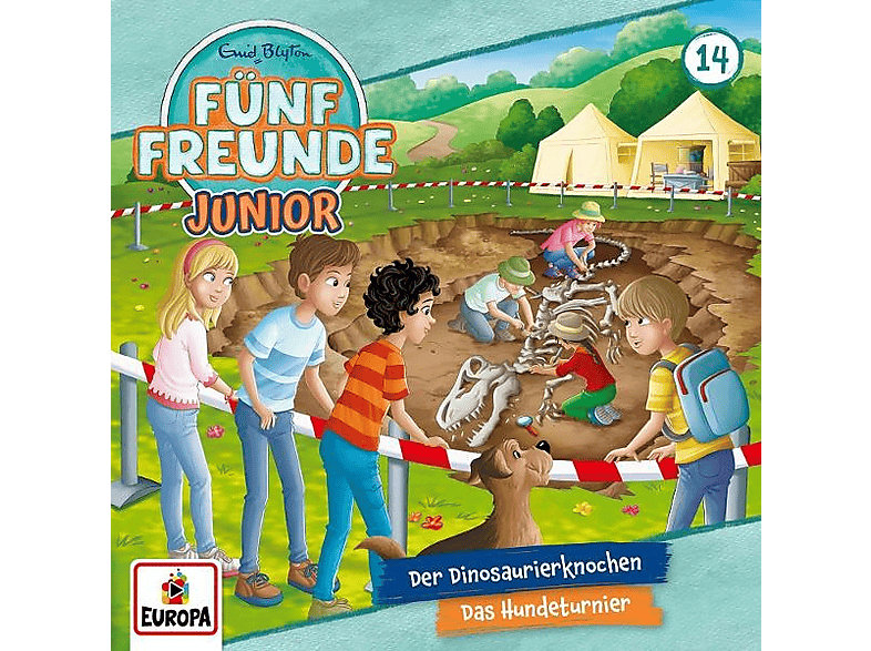 Fünf Freunde Junior | Folge 14: Der Dinosaurierknochen/Das Hundeturnier ...