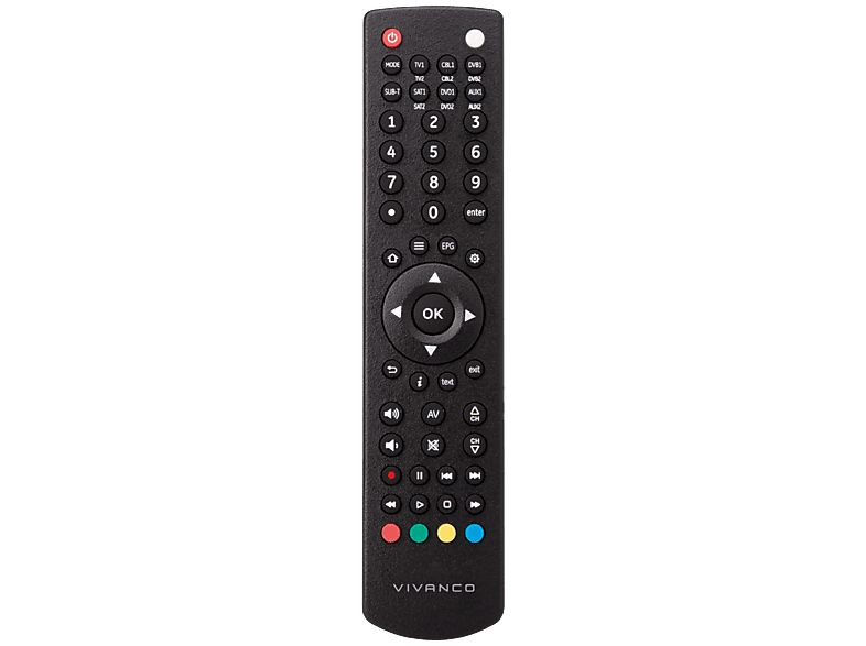 VIVANCO Universele afstandsbediening, Smart TV, 48 knoppen Remote ...