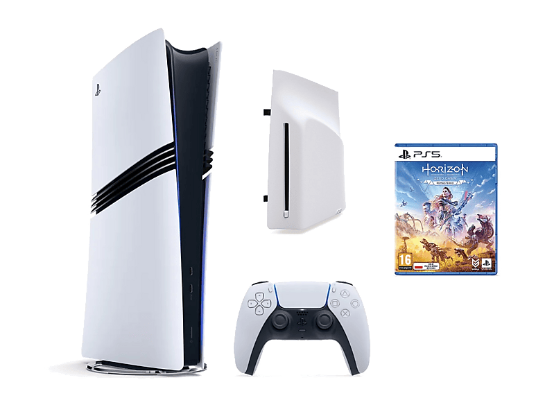 Konsola SONY PLAYSTATION 5 Pro 2TB + Napęd optyczny PS5 + Gra Horizon ...