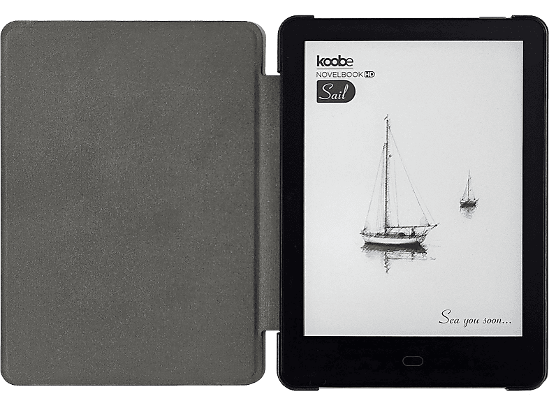KOOBE NovelBook HD Sail 32 GB fekete e-book olvasó + fekete tok ...