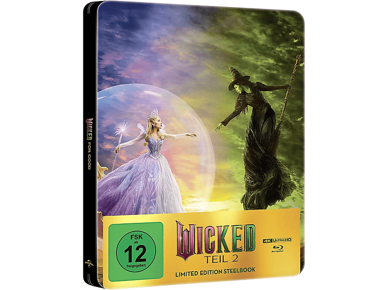 Wicked (Teil 2) Steelbook Edition [4K Ultra HD Blu-ray] | MediaMarkt