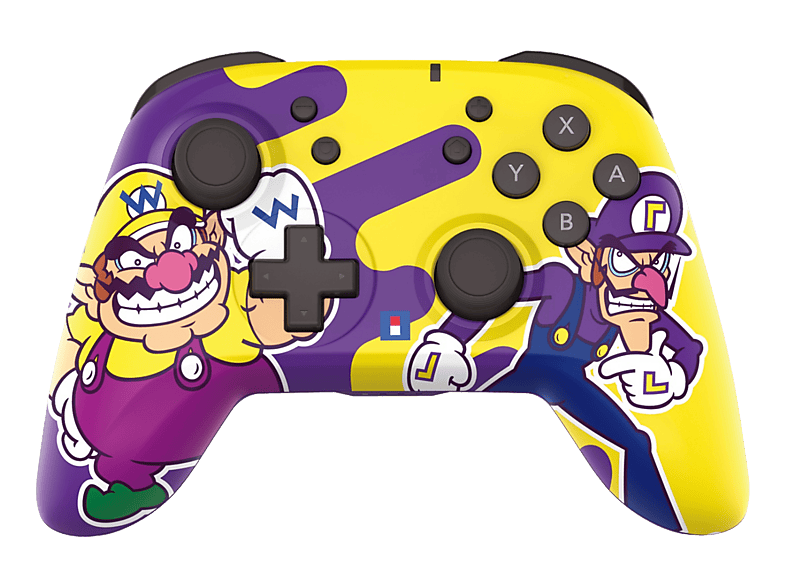 HORI Horipad Wario + Waluigi Wireless Controller Violet/jaune pour ...