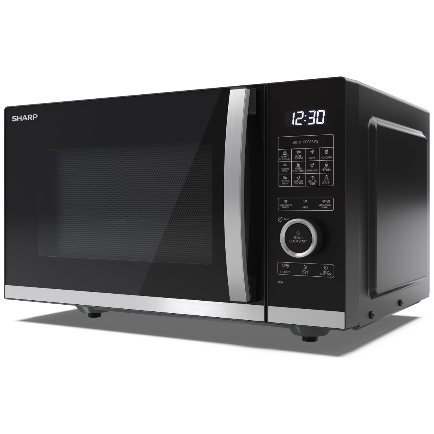 SHARP YCQC254AEB | Combimagnetron - 900 W - Inhoud 25 l Combimagnetron ...