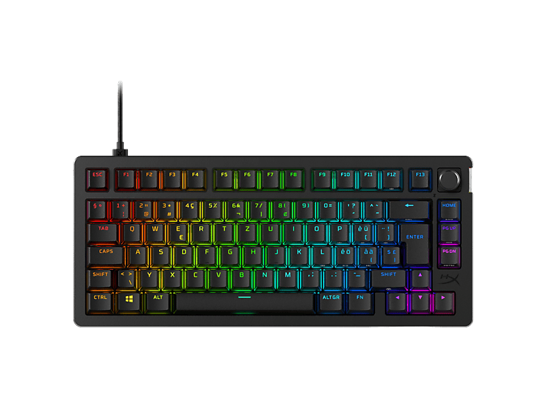 HYPERX Alloy Rise Gaming Keyboard 75 | Swiss QWERTZ Layout | MediaMarkt